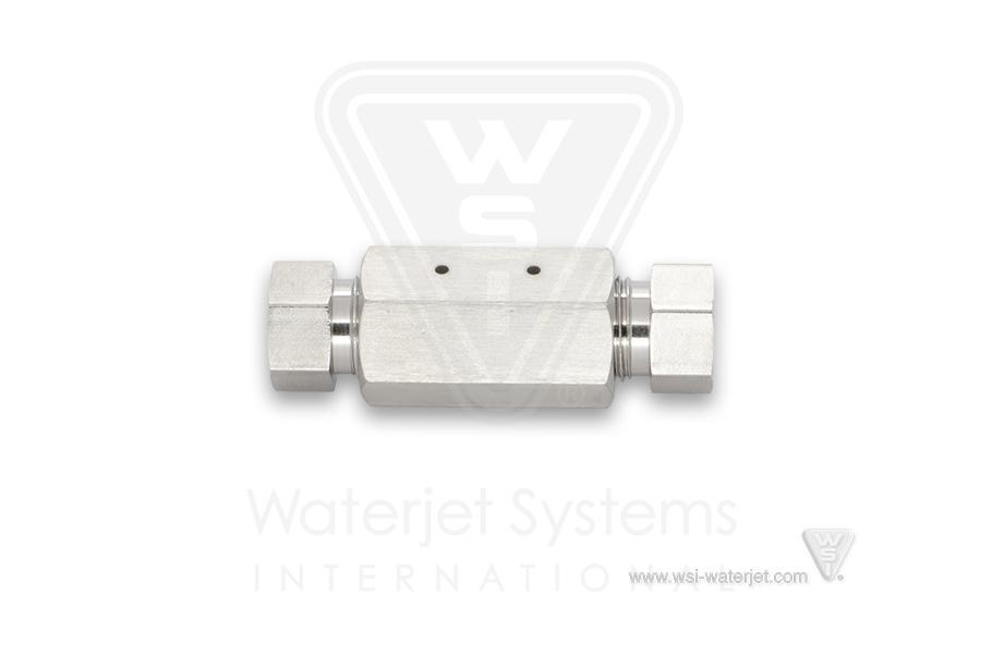 HP Straight Coupling Maat (inch): 3/8", 60K psi/ 4150 bar - Cinnova Parts