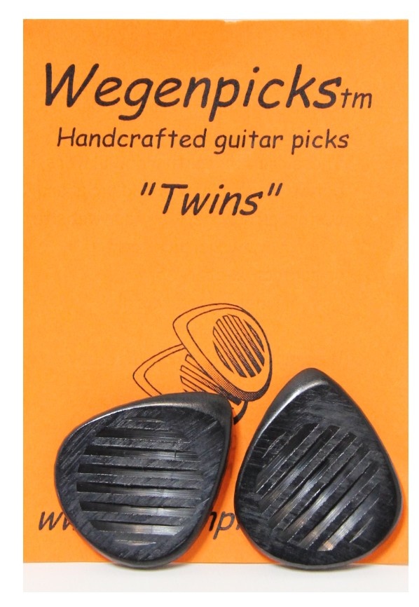 WEGEN 3.5mm Twins ZWART Pick - Plectrum - Souman.nl