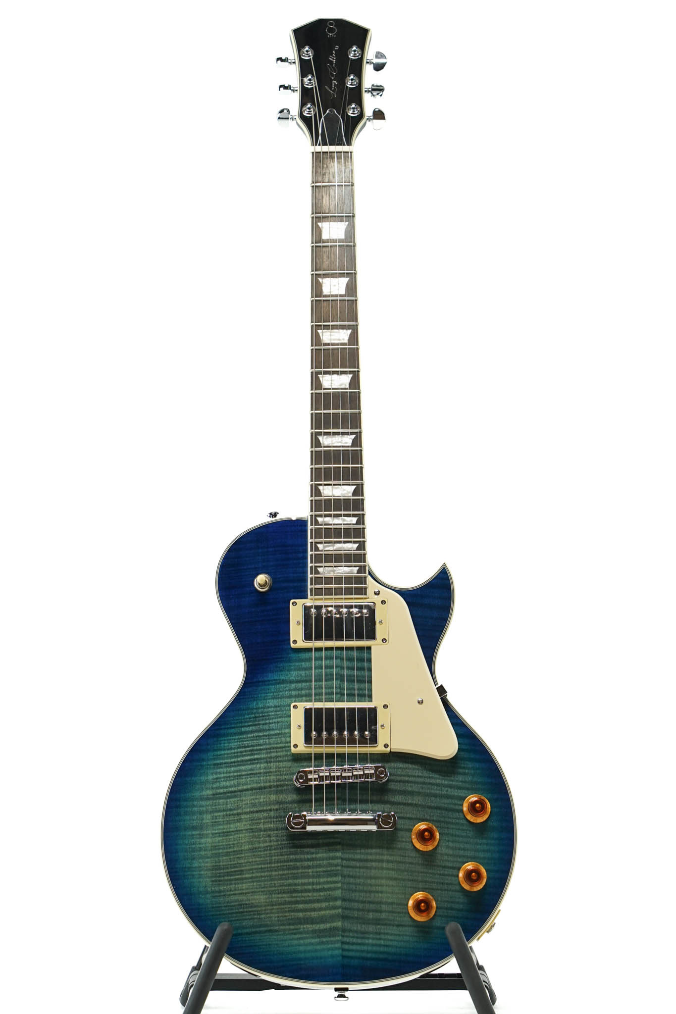Sire L7 TBL Larry Carlton | Transparant Blue Les paul - Souman.nl