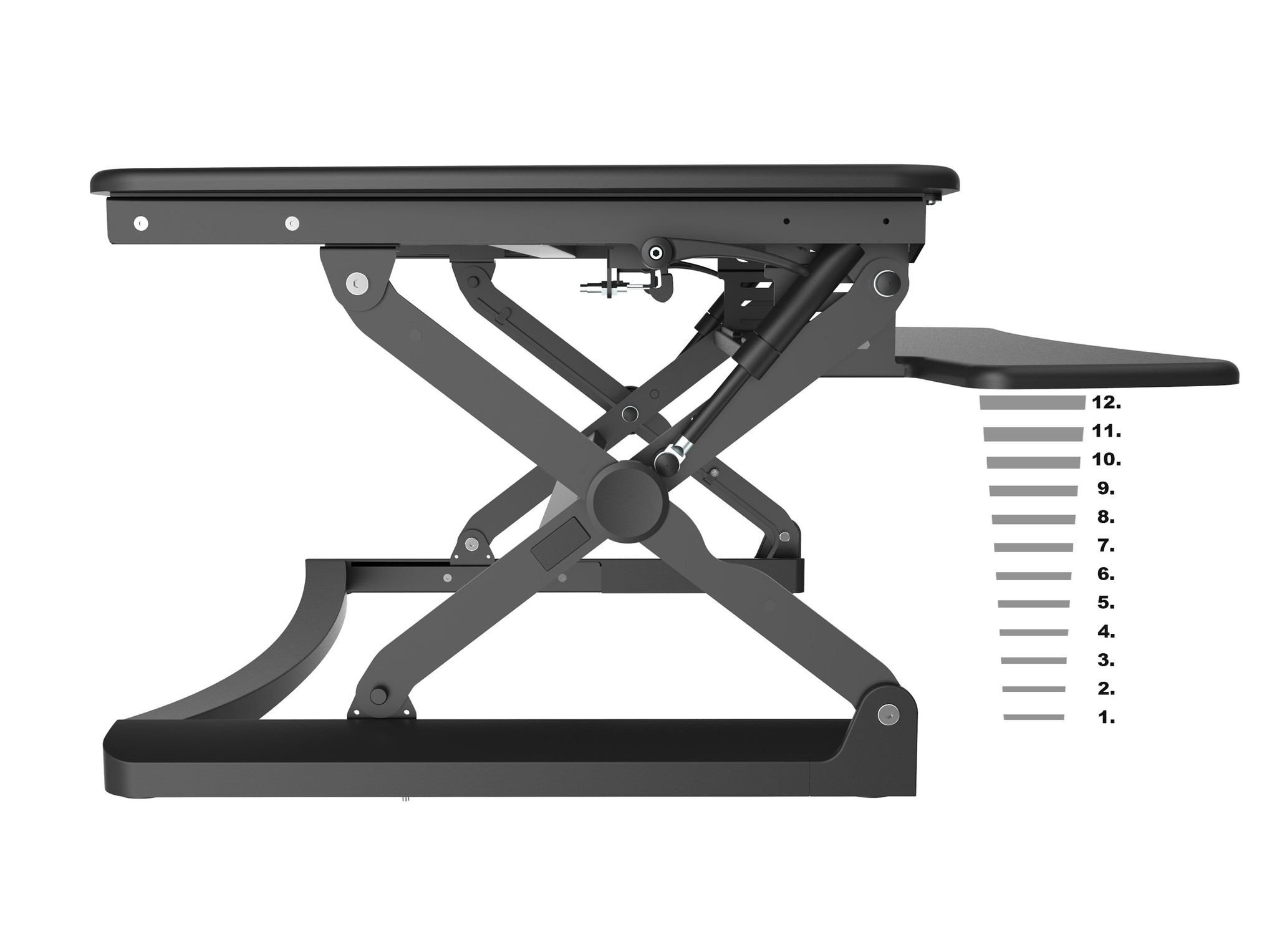 Zit-sta verhoger - Updesk XL - Vital Today