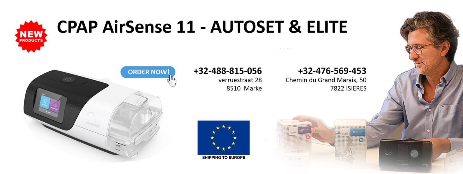 Appareil CPAP ResMed AirSense™ 11 AutoSet™ - Rmed