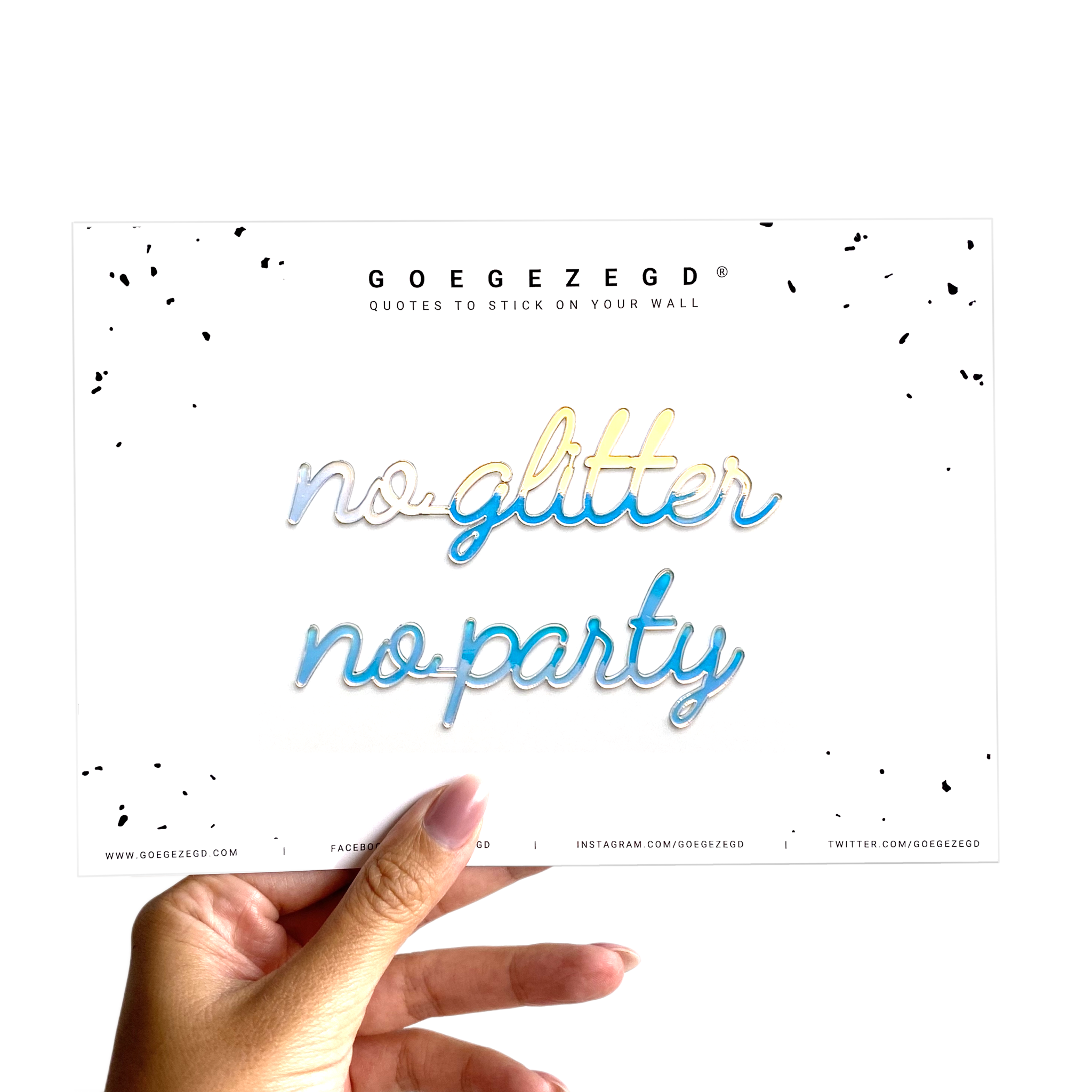 CELEBRATE THE LITTLE THINGS - GOEGEZEGD