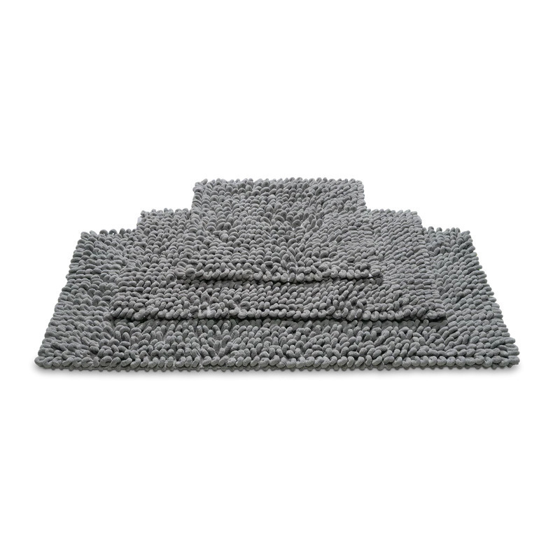 Vandyck Nevada Steel Grey Badmat incl. Waszak 70x140 | Bedshop.nl Vandyck Nevada Steel Grey Badmat incl. Waszak 70x140 | Bedshop.nl