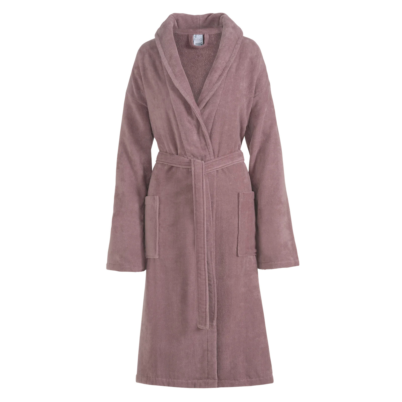 Vandyck Badjas Prestige Uni Large mauve | Bedshop.nl