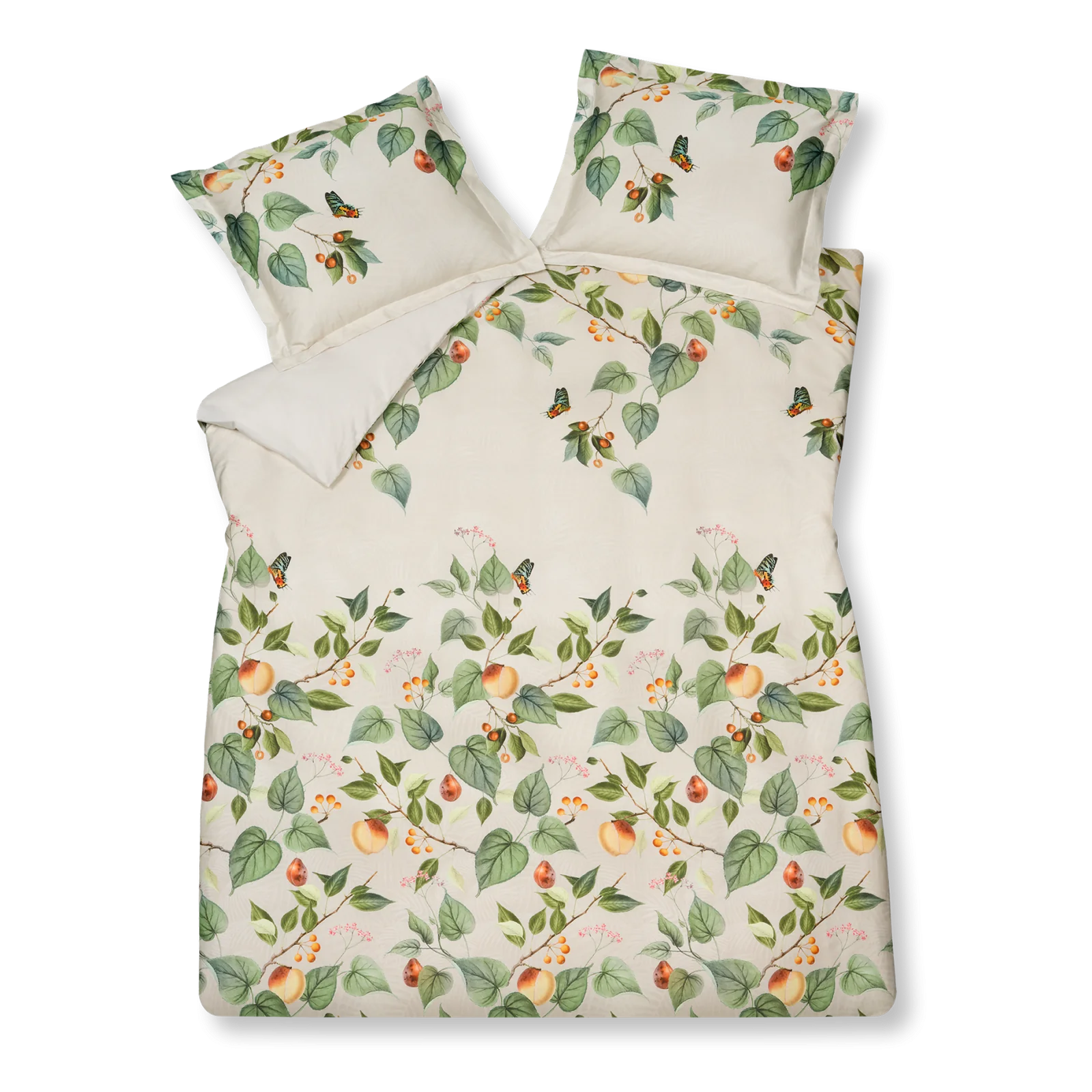 Vandyck Vandyck Fruit Garden creamtan Kussensloop (60x70) | Bedshop.nl