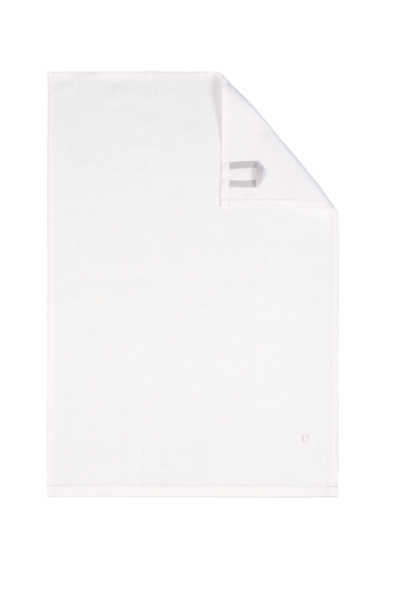 Cawö Theedoek Solid 50x70 Wit - Luxe, Duurzaam en Stijlvol | Bedshop.nl