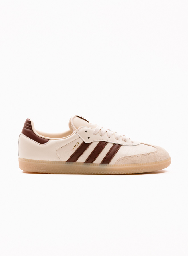 adidas Samba OG – JS3830 – wonder white shadow red gum - GRAIL
