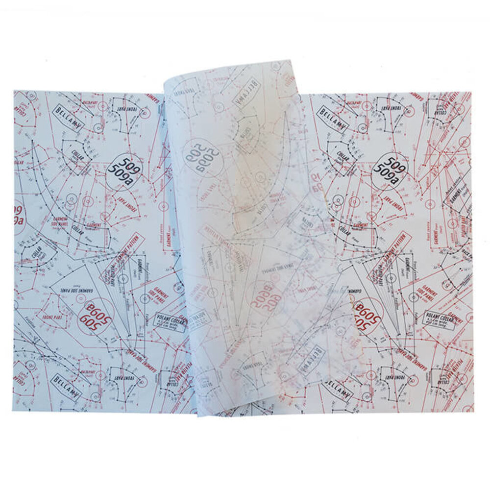 Vloeipapier 50x70cm 30 grams 2 kleuren bedrukt - Rotim Verpakkingen ...