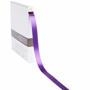 Lint satijn Paars MEDIUM 15mm - Al vanaf €inf per stuk