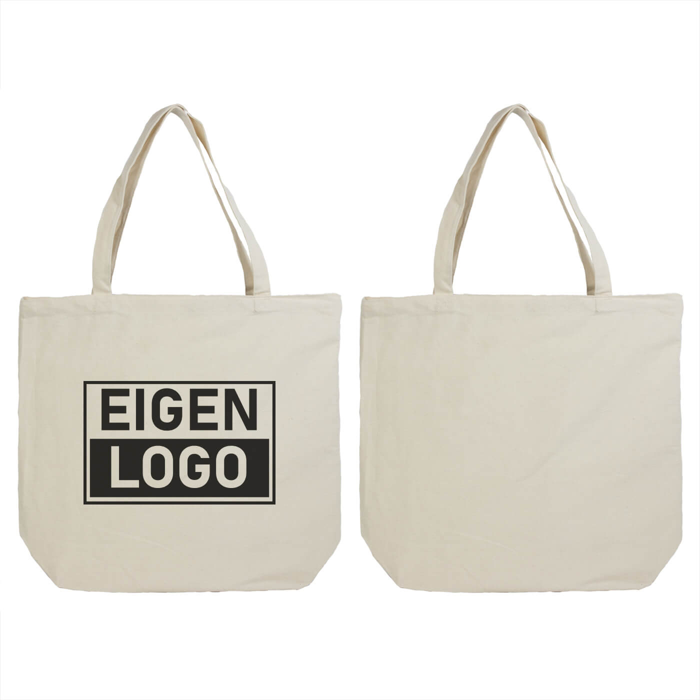 Katoenen tas bedrukken 54x48+14cm Ecru - Spoed - Rotim Verpakkingen ...