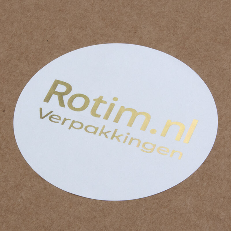 Stickers laten drukken - Rond - Metallic - Rotim Verpakkingen: you ...