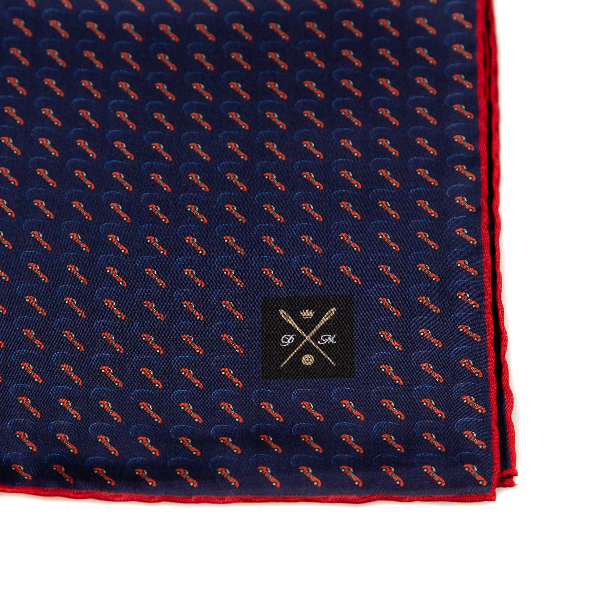 Silk Pocket Square Massimo Pirrone - PM Eleganza Milanese