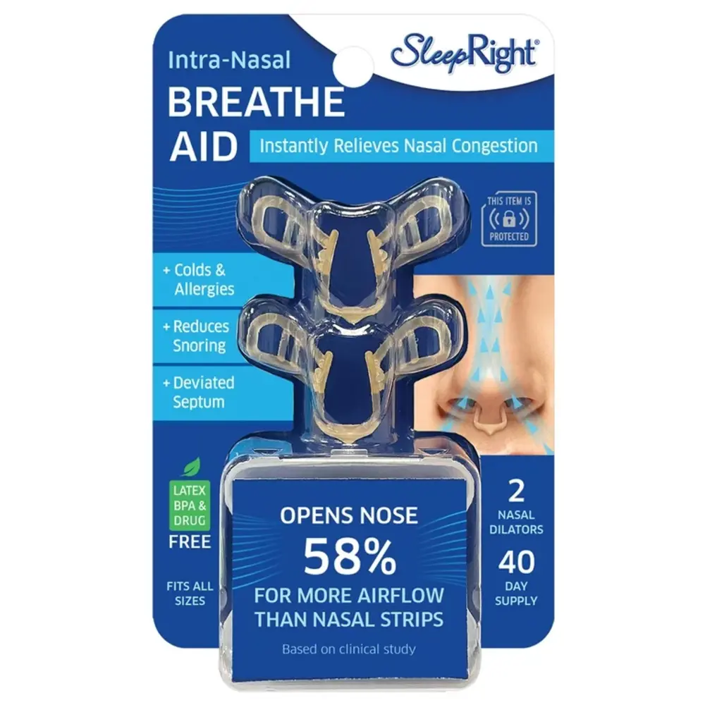 SleepRight Breathe Aid 2 pack Neusspreider