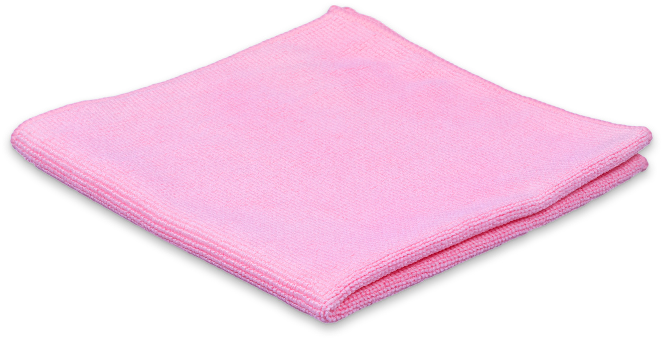 Microfibre ''Tricot Luxe'' rose 40 x 40 cm - De Witte S.A.