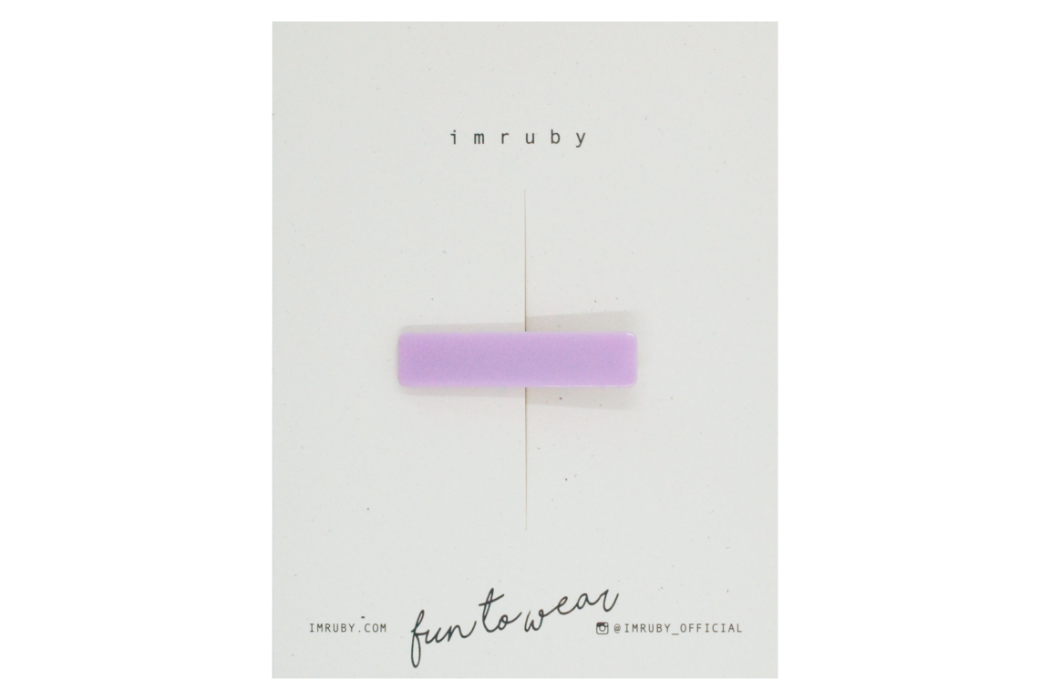 IMRUBY - FAYE bar clip