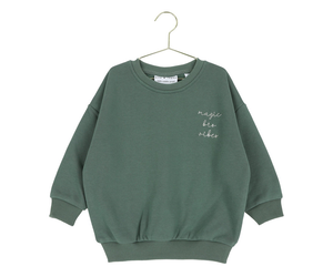 Elle and Rapha - Sweater BRO pine green (loose fit) - Hip Hoi - Baby ...