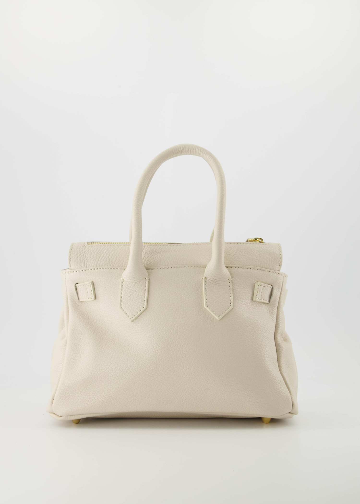 Ayane Classic Handbag / Ecru - Hello My Love