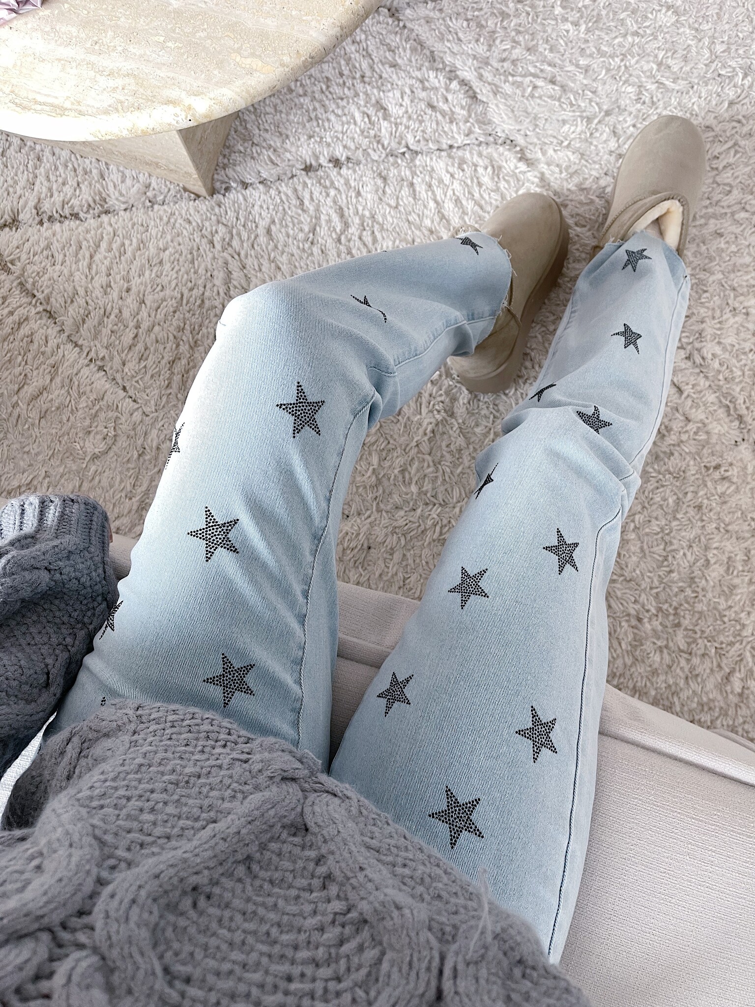 Essie Star Straight Leg Jeans / Blue - Hello My Love