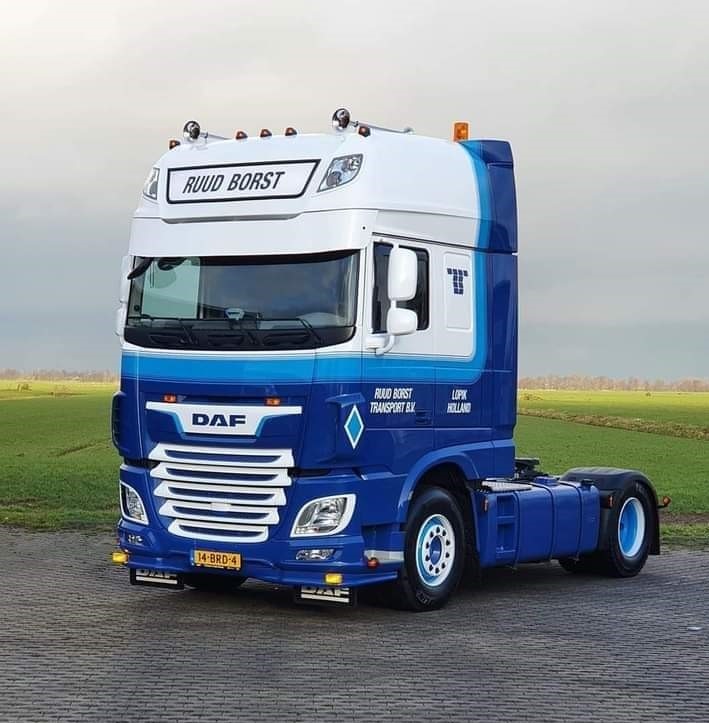 Zonneklep Daf XF Super Space Cab / Aluminium - Truck-style.nl by Sjaak ...