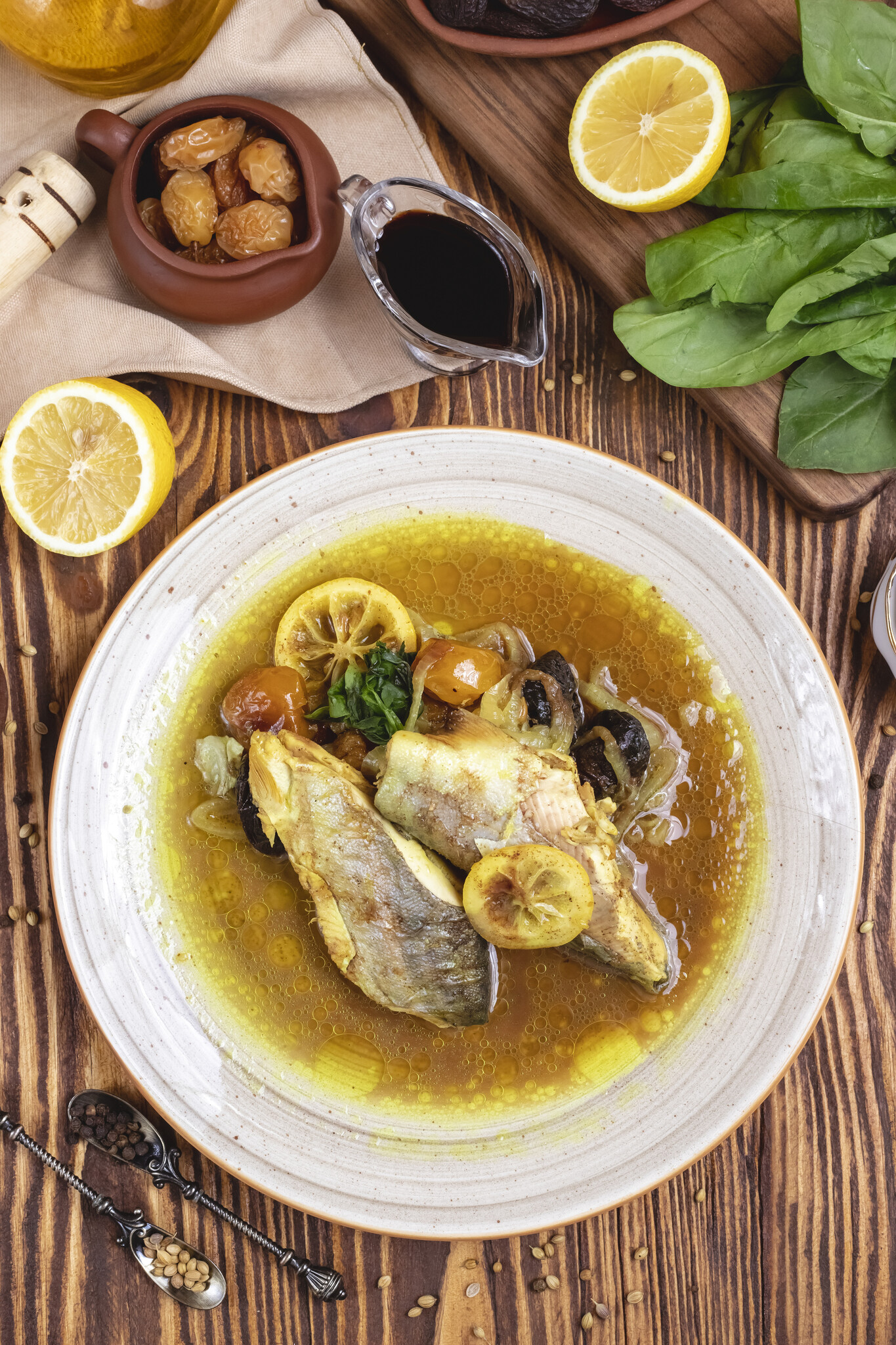 Zacht gestoomde vis met een blend van groene thee - tastea recept ...