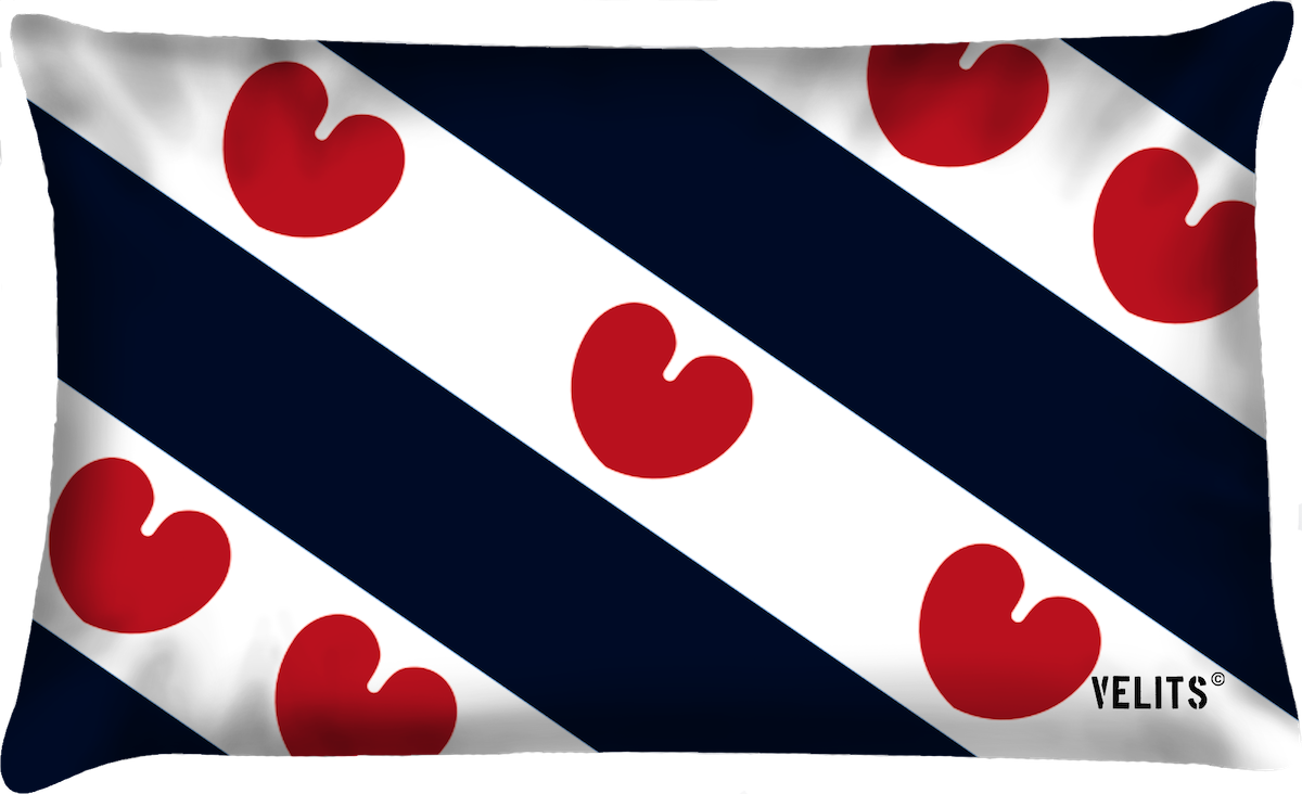 Sierkussen outdoor Friese vlag - Vreeken