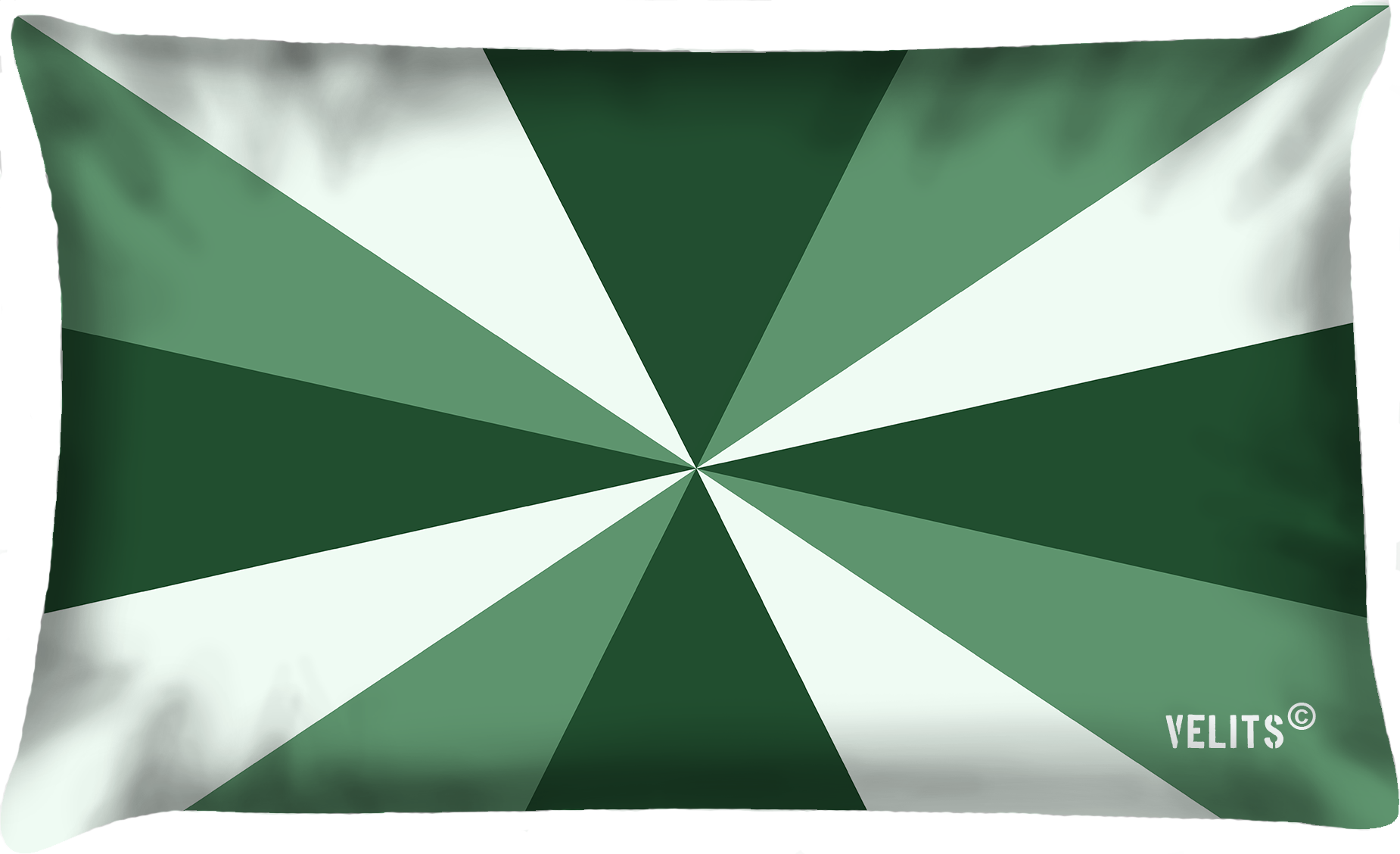 Buitenkussen geuzen vlag in groen tinten - Vreeken