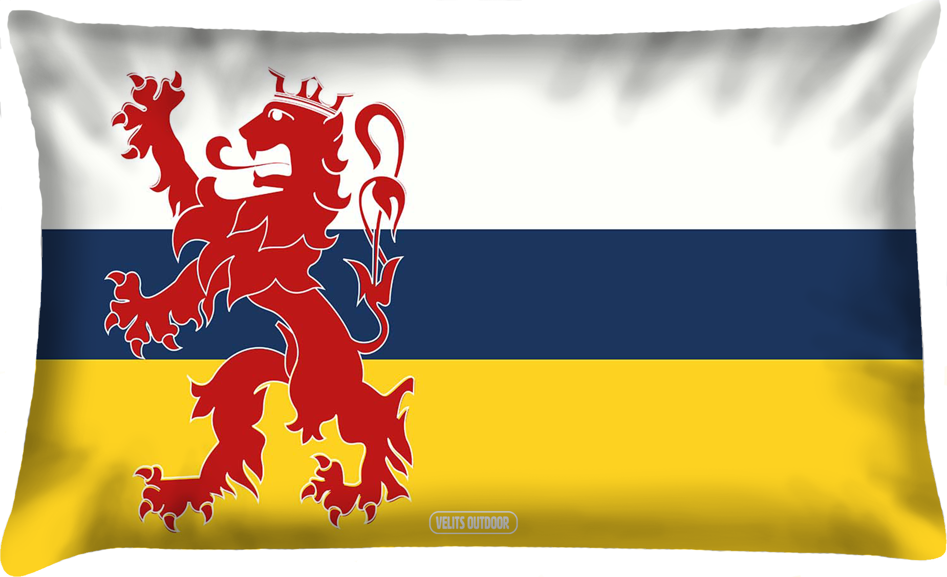 Outdoor sierkussen vlag Limburg met provincie wapen - Vreeken