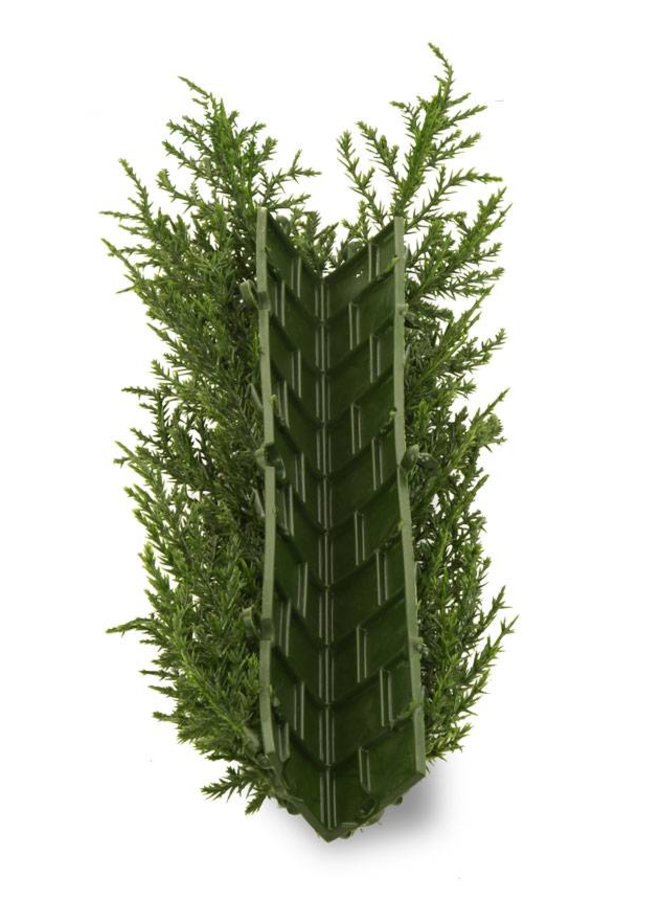 Luxury outdoor artificial Conifer mat x77 tips for wall covering UV ...