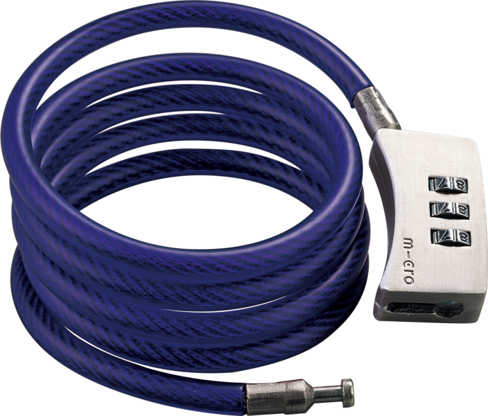 Micro scooter combination lock - Blue | Micro Scooter | Accessories ...