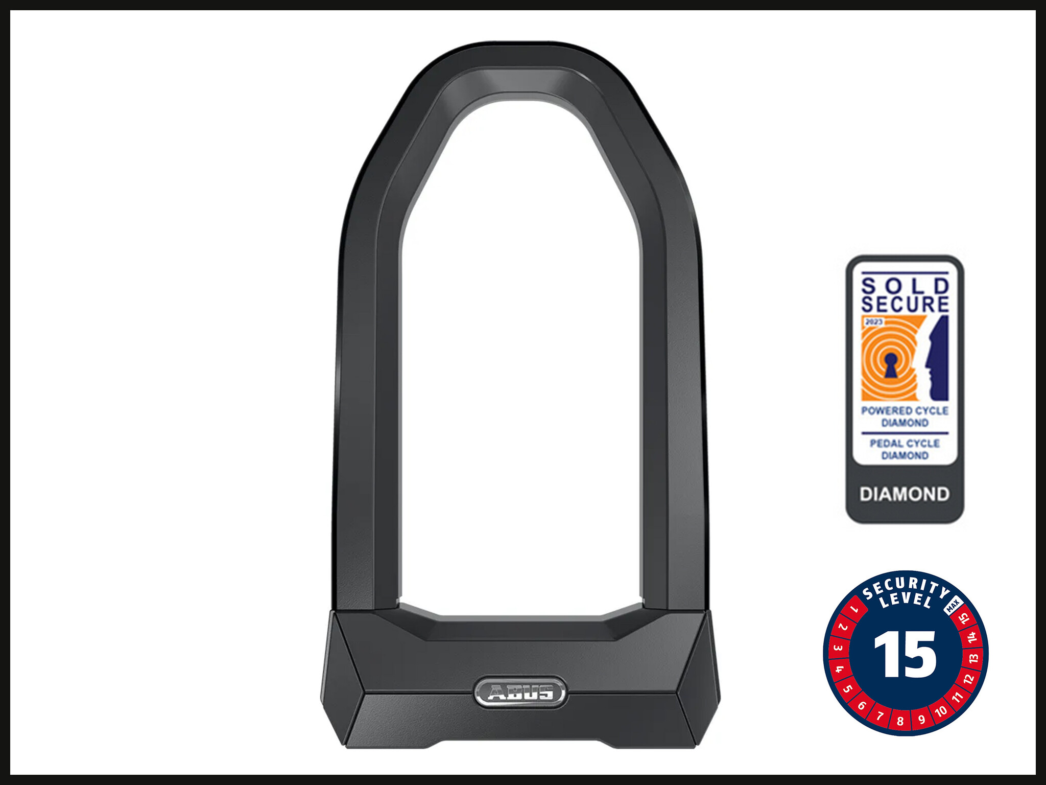 Abus 2500 Granit Super E D-Lock - Paradise Cycles