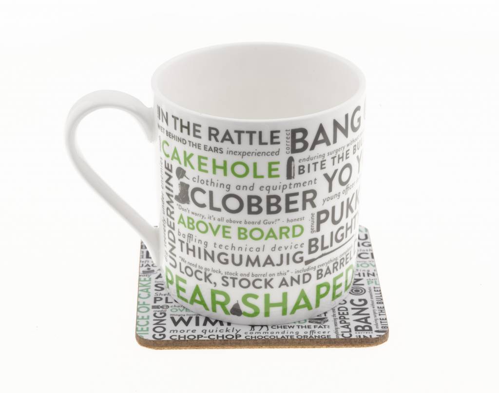 Army Slang Coaster National Army Museum Shop National Army Museum Shop