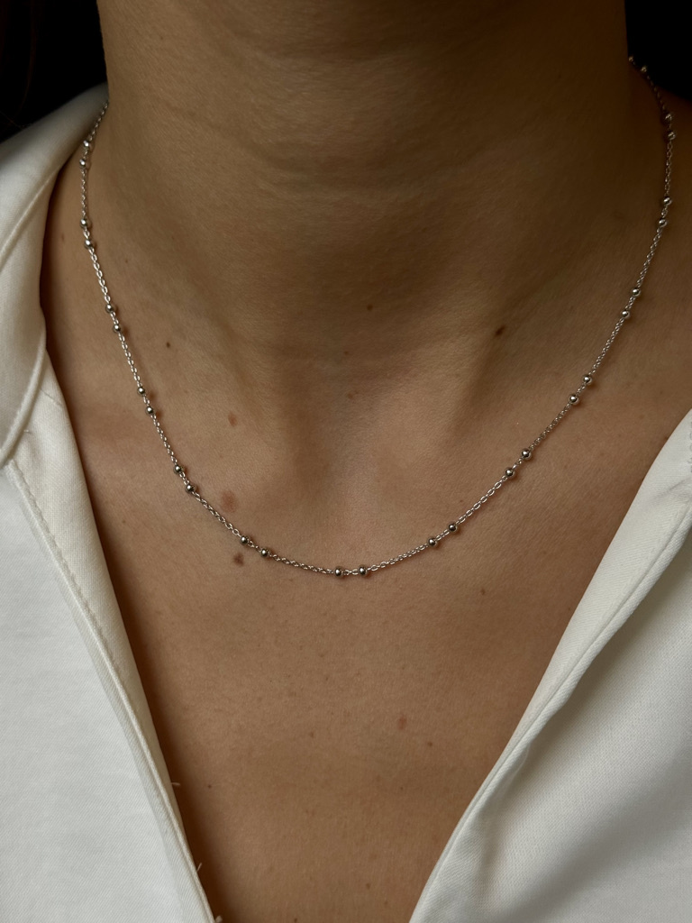 Collier Josephette silver - Factory Store