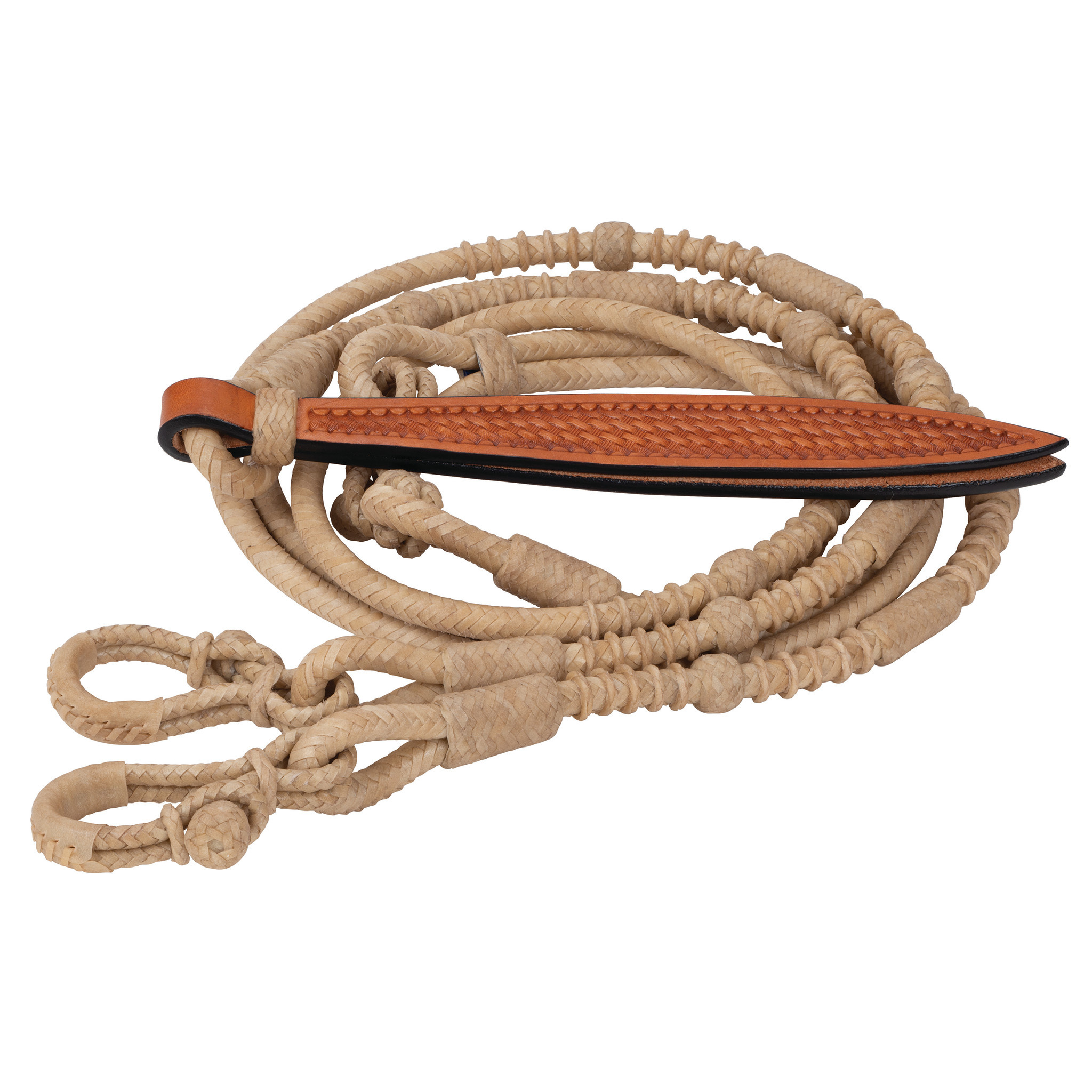 Braided Romal Reins - Euro-horse western riding supplies