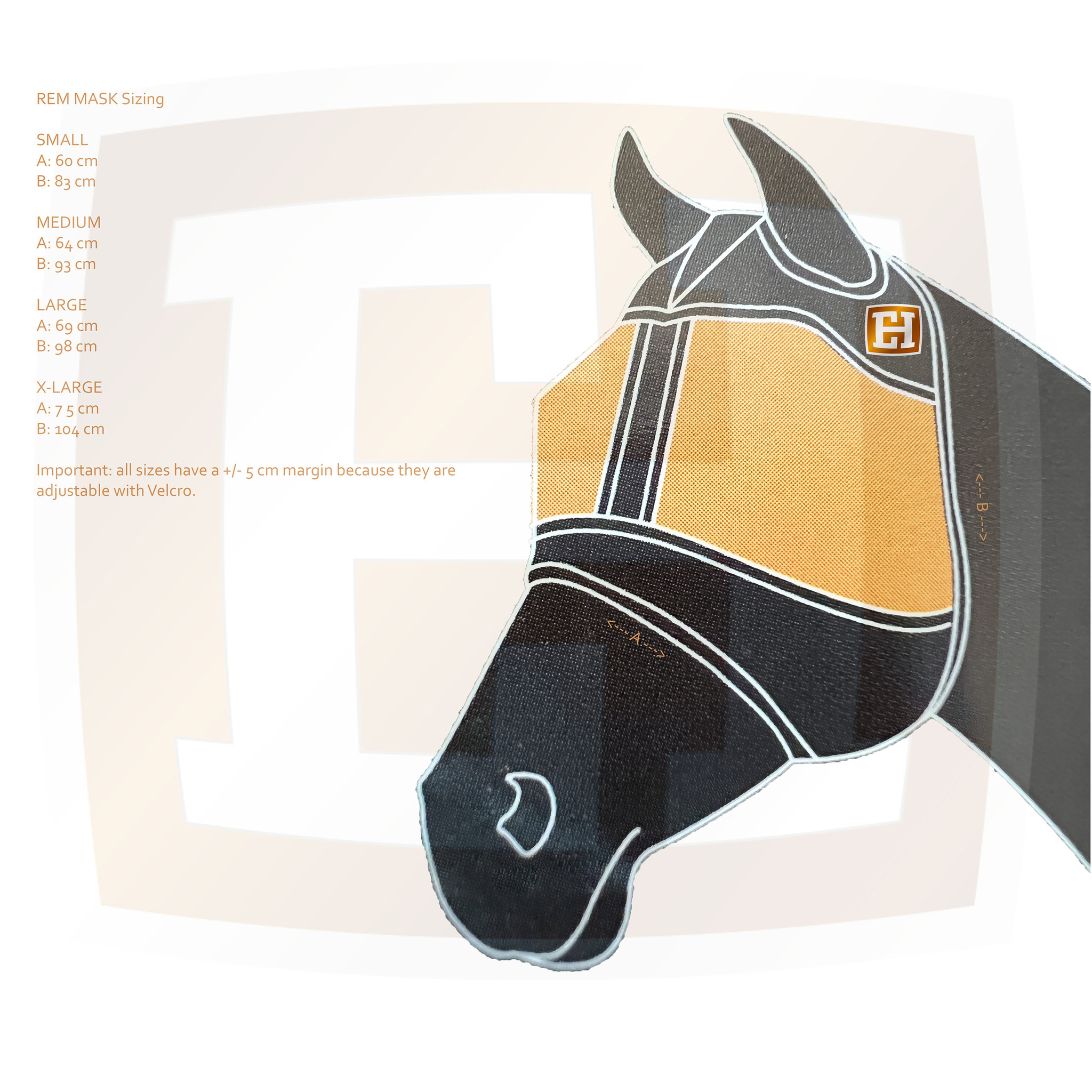 REM Restoration Equine Mask - EURO-HORSE western riding supplies