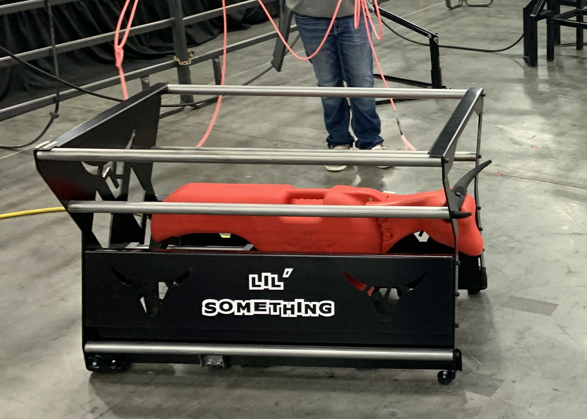 7K Lil' Something Roller Chute met Dummy - EURO-HORSE western riding ...