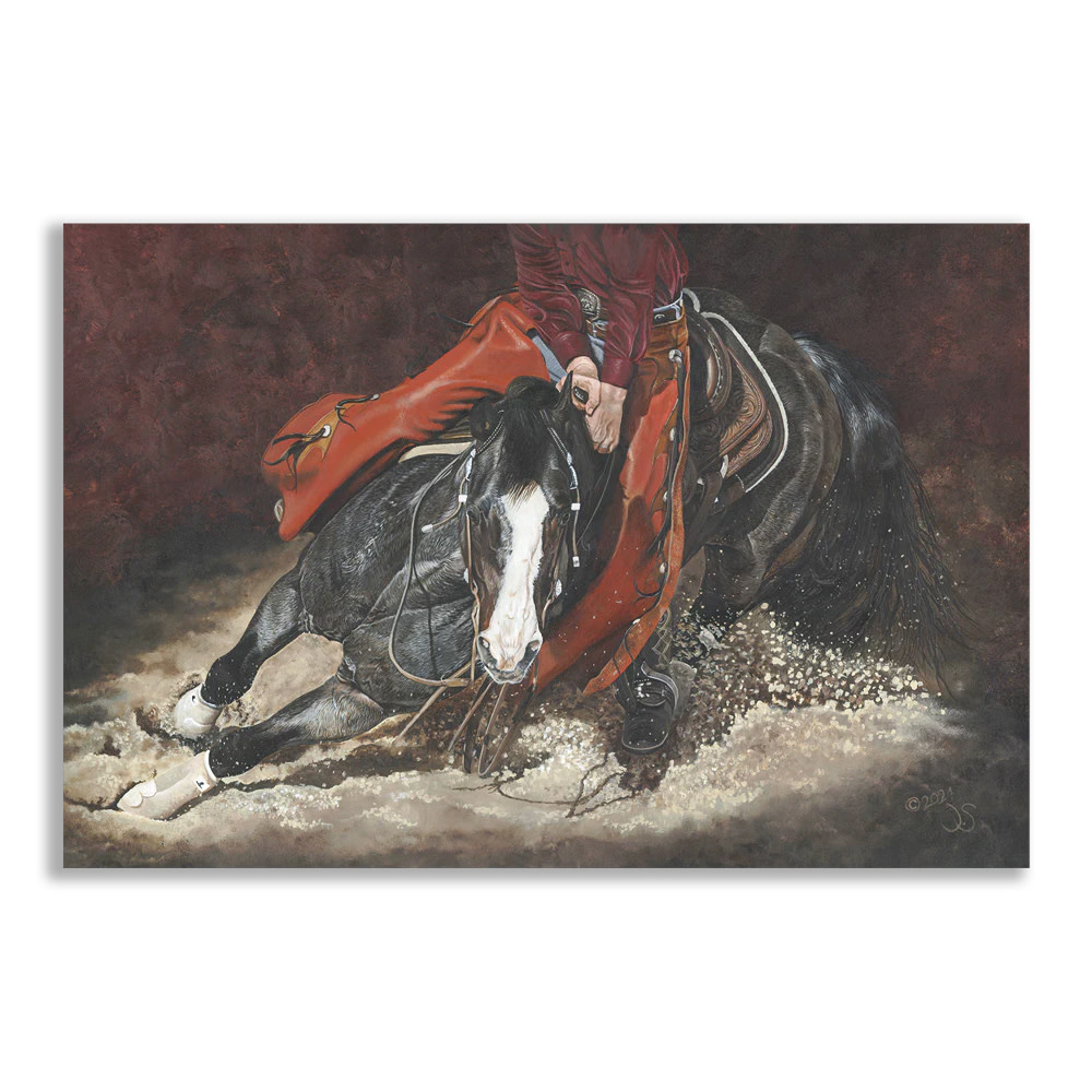 Postcard - EURO-HORSE western riding supplies