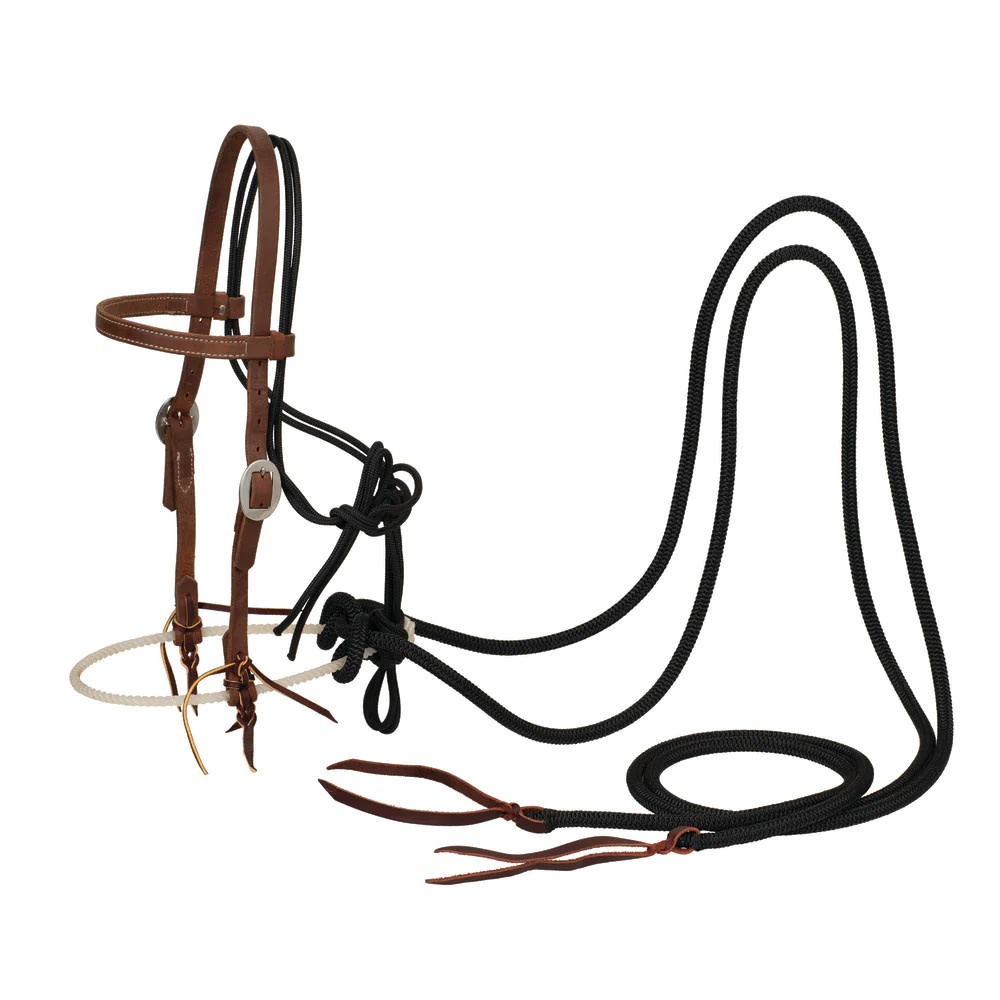 Loping Hackamore - EURO-HORSE western riding supplies