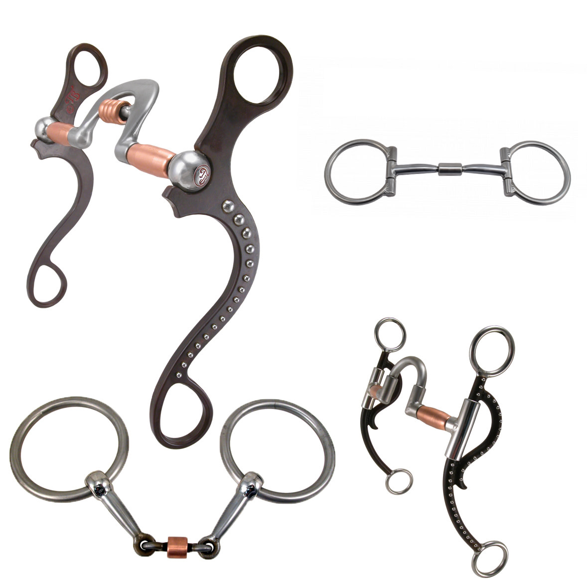 Custom Made Tom Balding Bit - EURO-HORSE western riding supplies