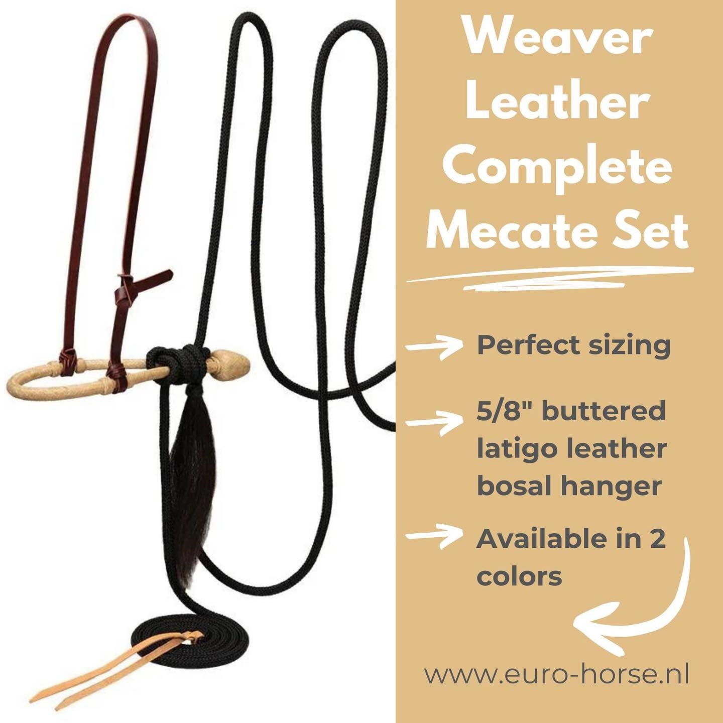 Complete Mecate Set - EURO-HORSE western riding supplies