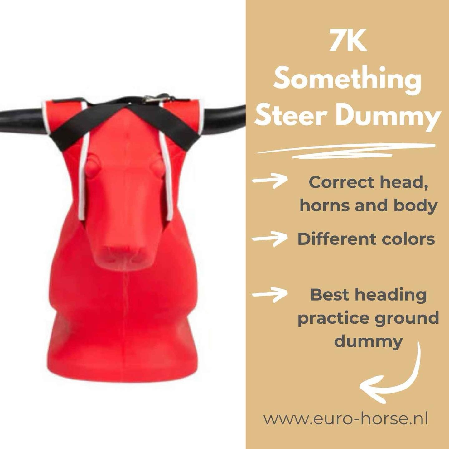 Something Steer Dummy - Euro-horse western riding supplies