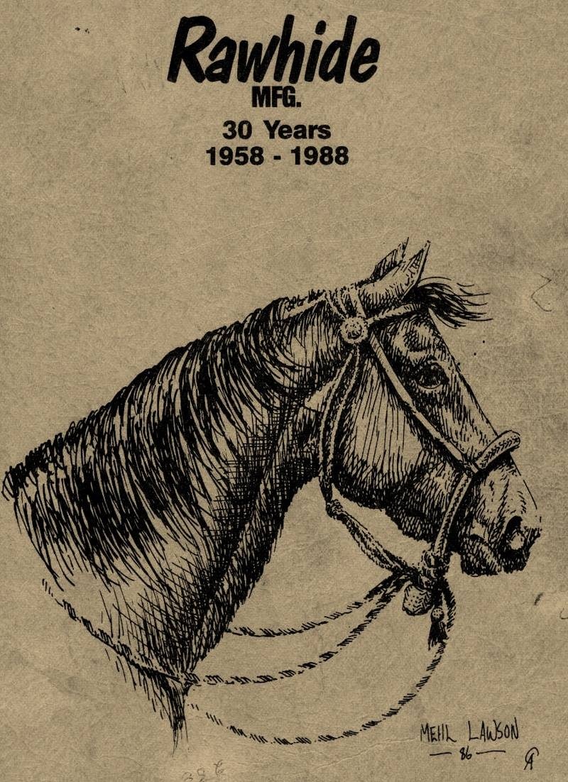 Handmade Rawhide Romal Natural 12plt - EURO-HORSE western riding supplies