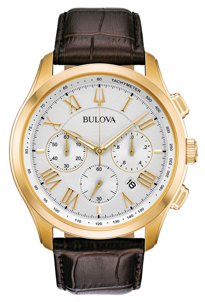 Bulova 97B169 Classic chronograaf heren horloge 46mm | WatchXL