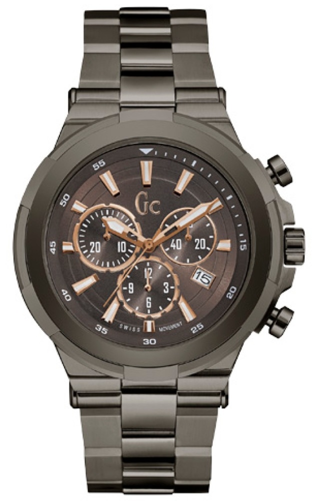 Gc Guess Collection Y23004G4 Structura heren horloge 44 mm | WatchXL