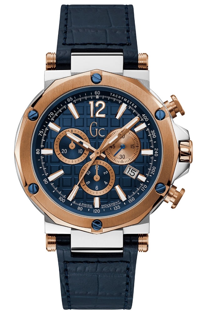 Gc Guess Collection Y53001G7MF Spirit heren horloge 44 mm | WatchXL