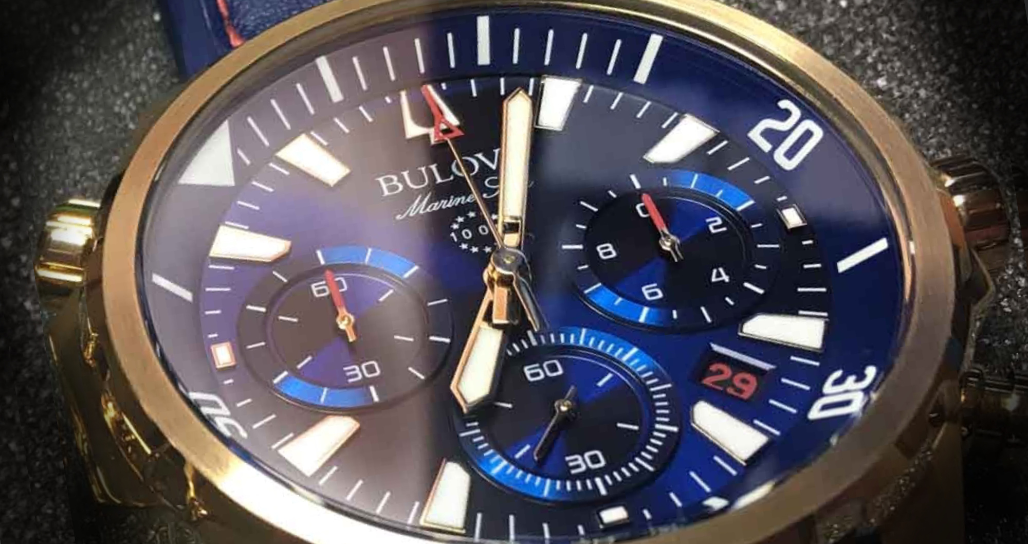De Bulova Marine Star: Schitterend chronograaf horloge