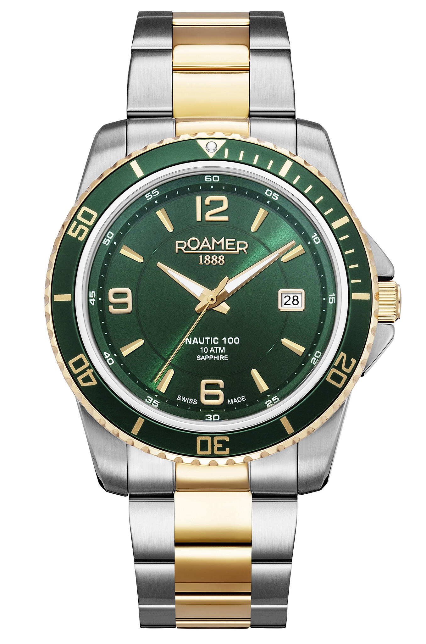 Roamer Nautic 100 862844 47 75 20 horloge 43 mm