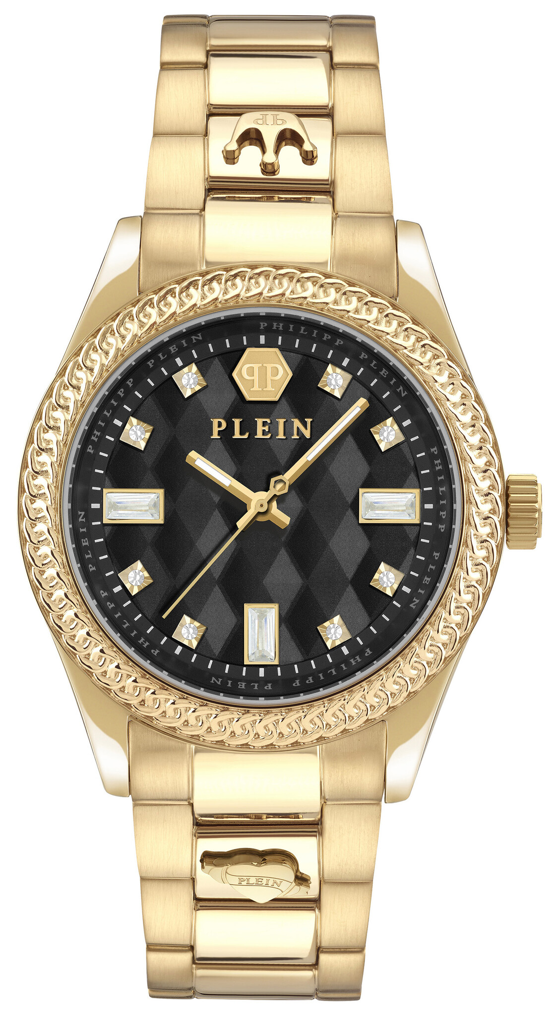 Philipp Plein PWCDA0624 Queen Crystal dameshorloge