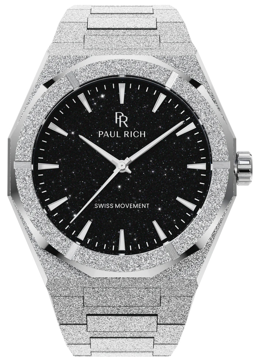 Paul Rich Frosted Star Dust II Void Silver Black horloge
