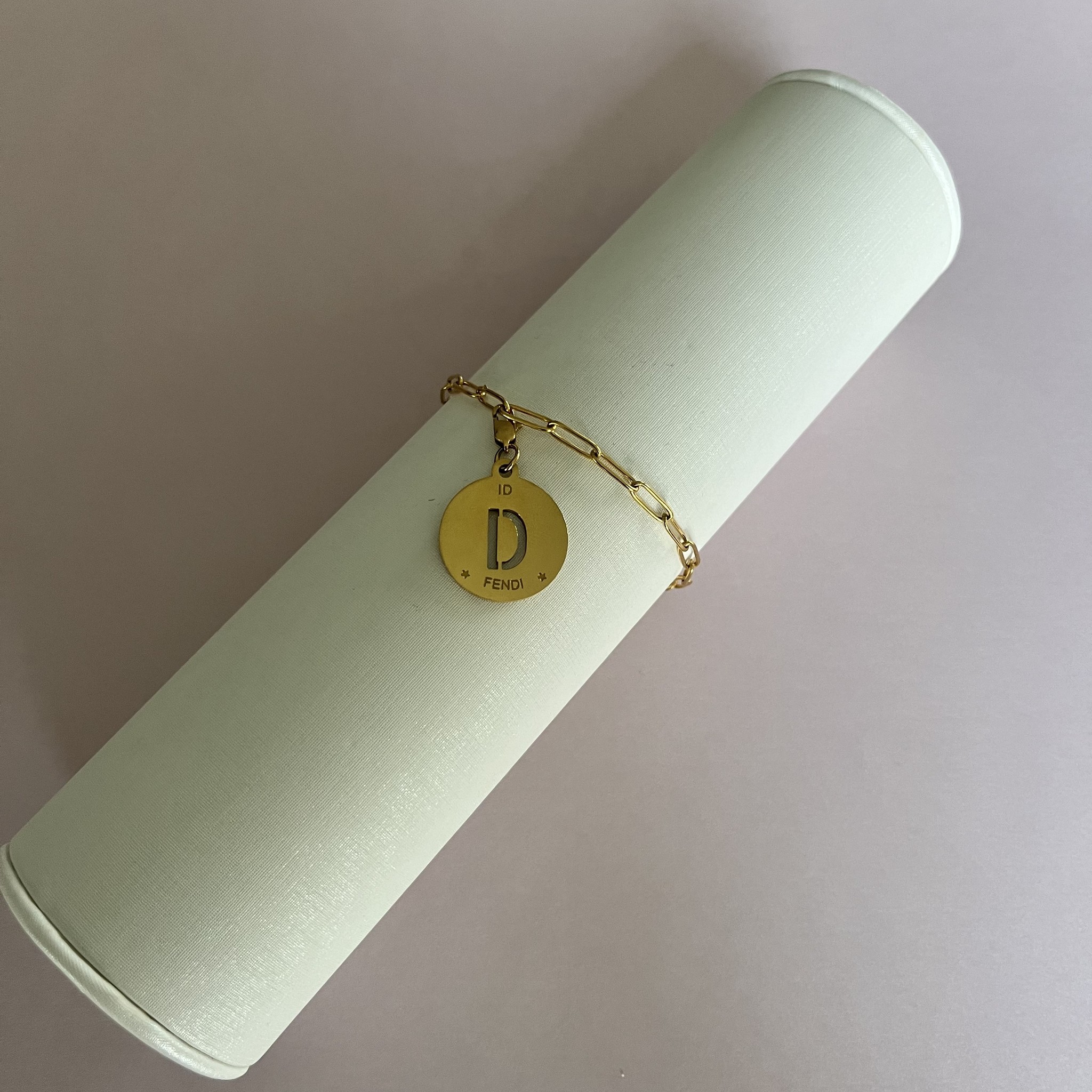 Letter Id Chain Bracelet - bycjewels