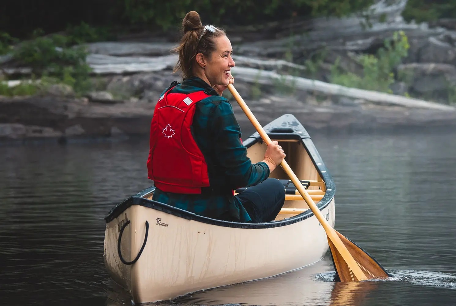 Esquif Huron 16 kano, 2 webbing banken, T-Formex - Kanocentrum Arjan Bloem